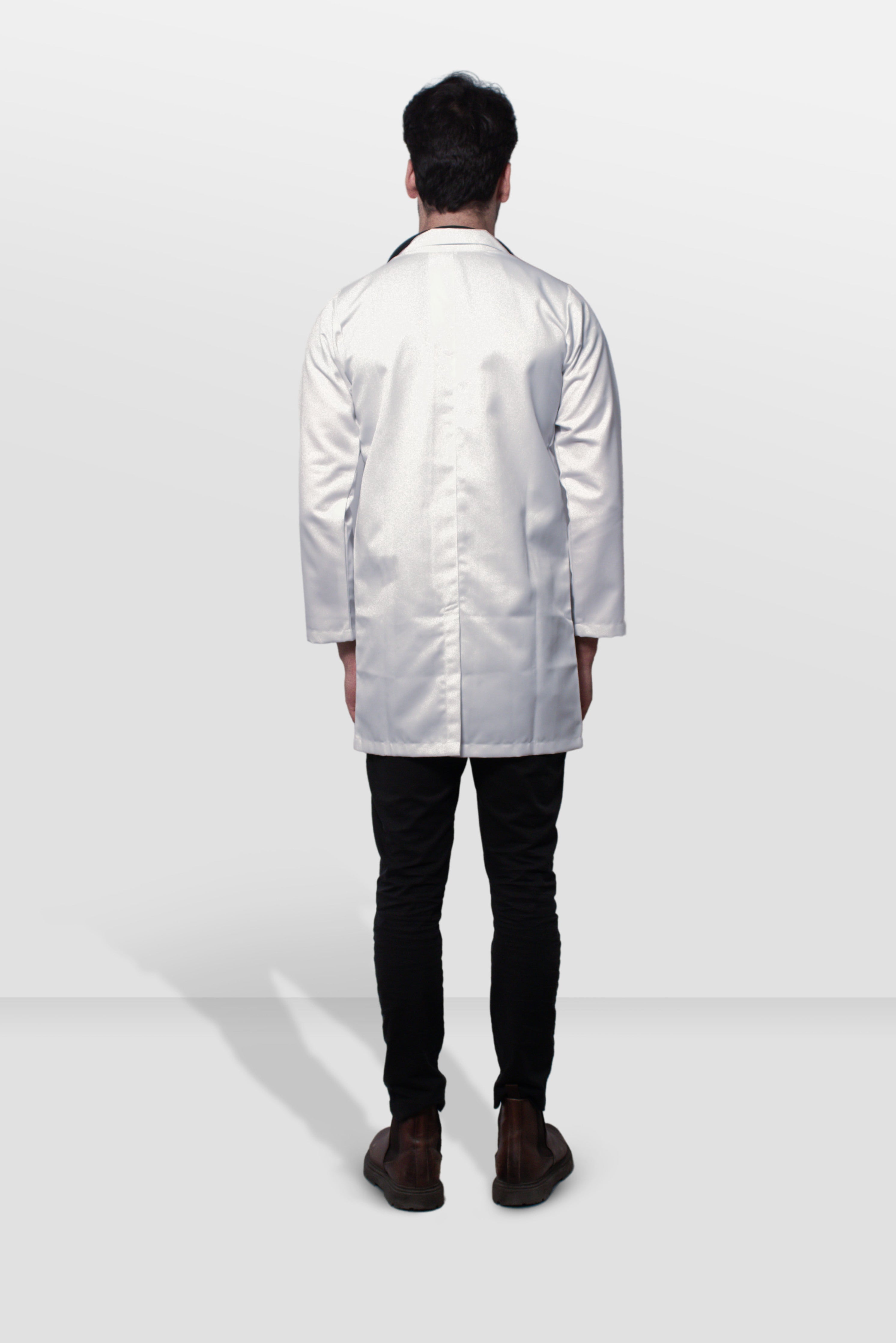 Men Lab Coat ( with snap button)
